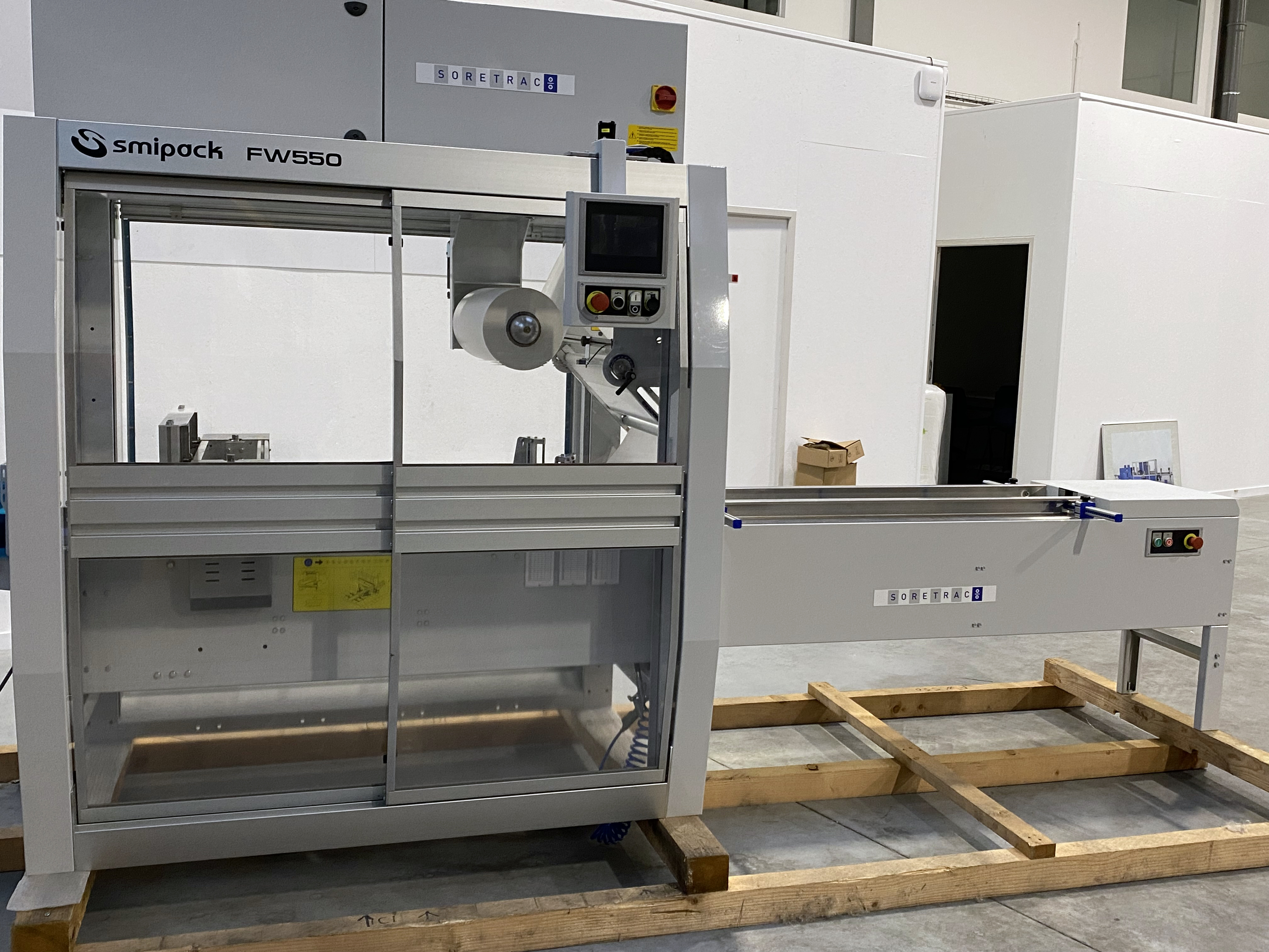 Flowpack SMIPACK type FW550 de 2023 - Soretrac