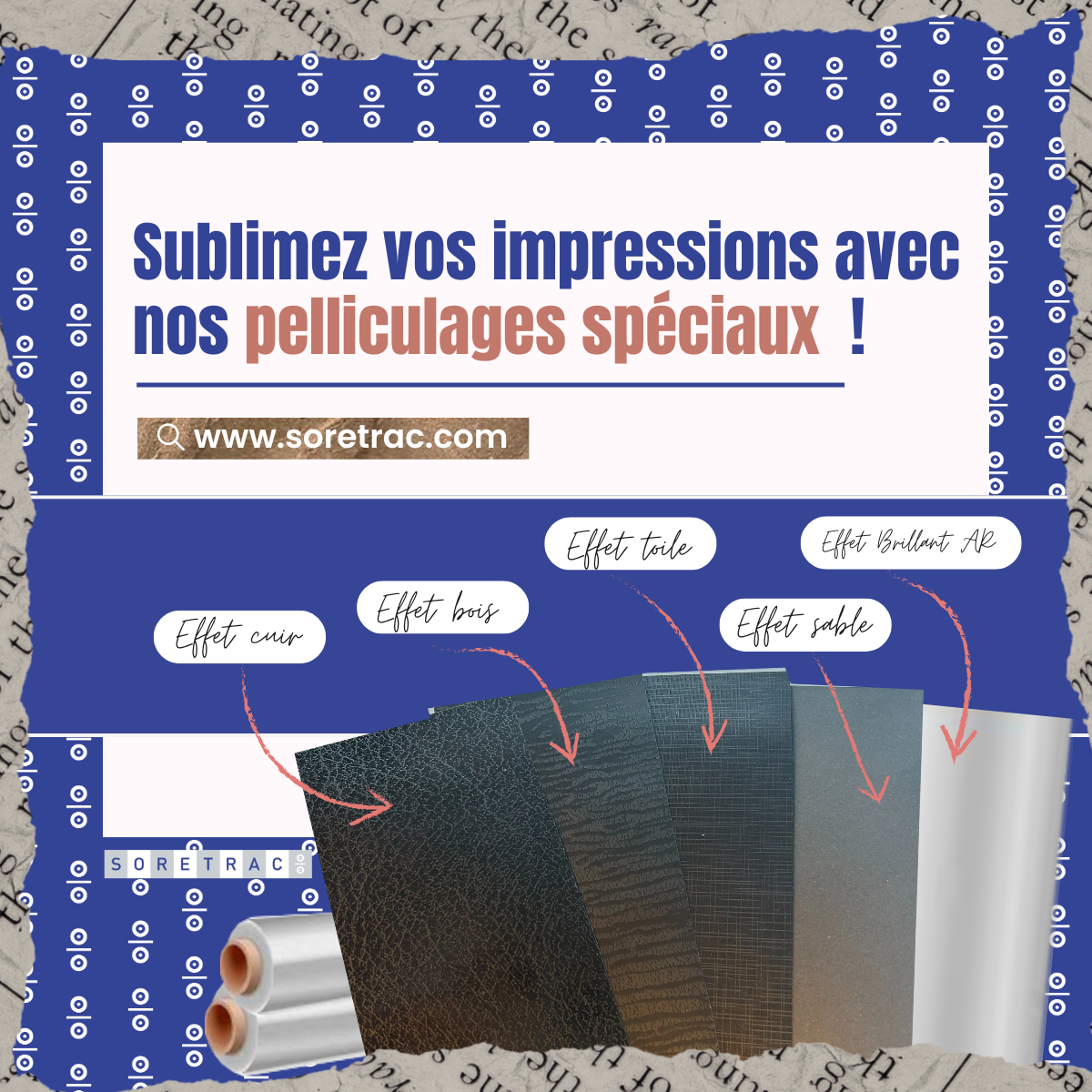 Pelliculages spéciaux - Soretrac